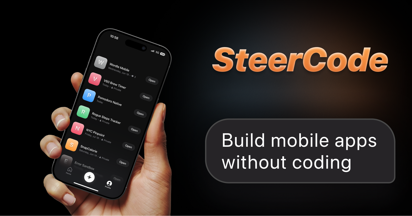 SteerCode - The place to vibe code